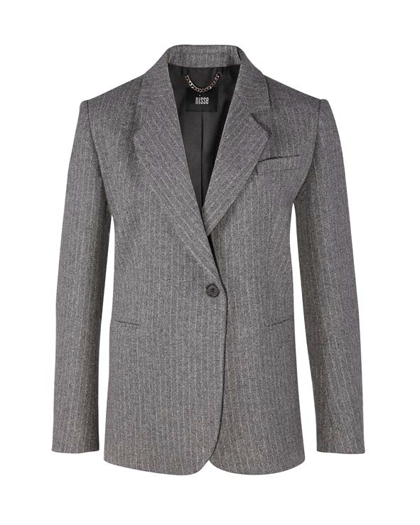 Niko Grey Blazer Jacket
